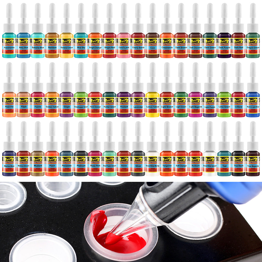 Tattoo Ink Color Set 14/28/54 PCS 5ml Solong