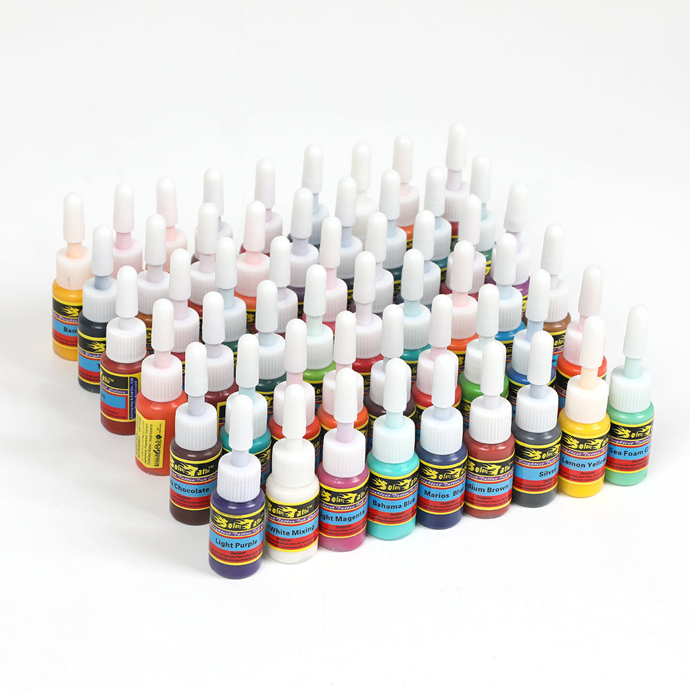 Tattoo Ink Color Set 14/28/54 PCS 5ml Solong