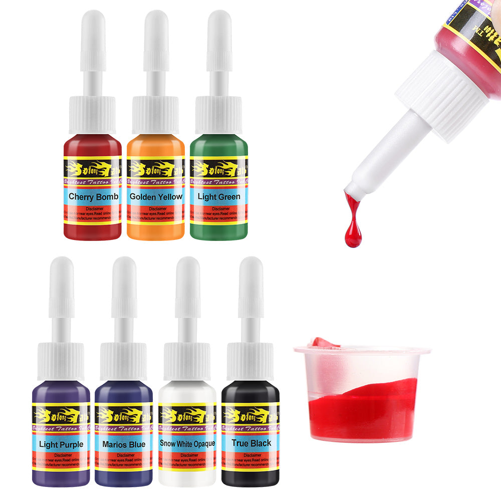 Tattoo Ink Color Set 14/28/54 PCS 5ml Solong