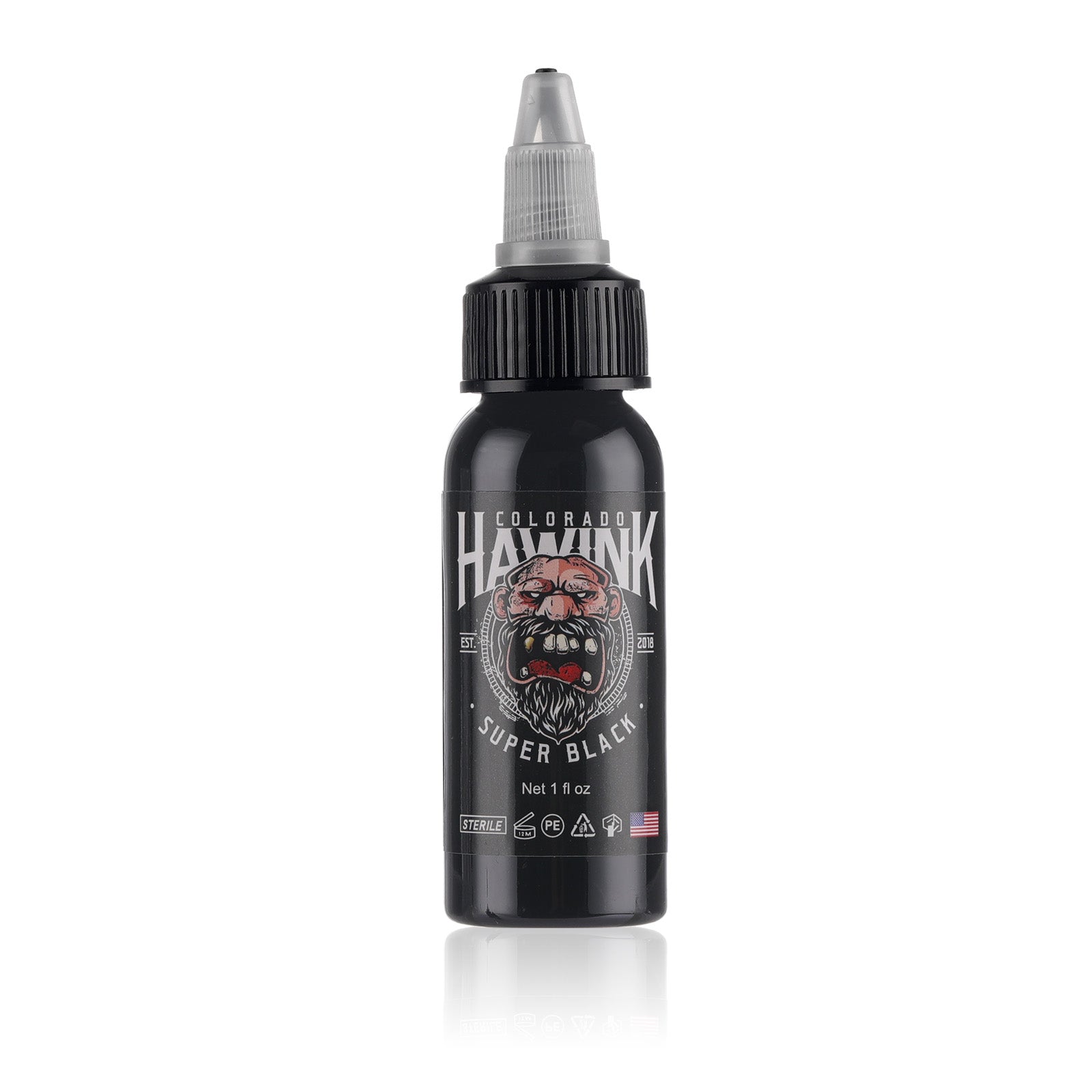 Tattoo Ink Ture and Super Black 15-240ml HAWINK (sig)