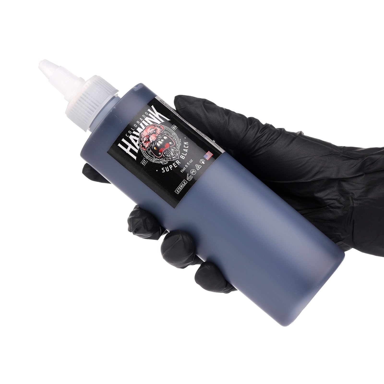 Tattoo Ink Ture and Super Black 15-240ml HAWINK (sig)